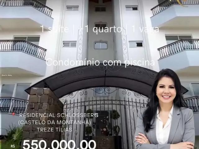 Apartamento para Venda em Treze Tílias/SC Centro 2 Quartos