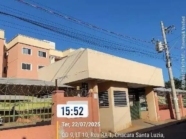 Apartamento para Venda em Trindade/GO Chácara Santa Luzia 2 Quartos