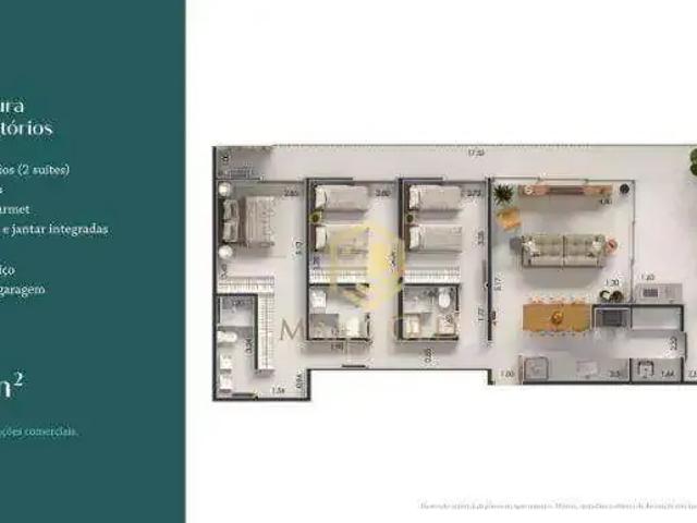 Apartamento para Venda em Ubatuba/SP Tenório 3 Quartos