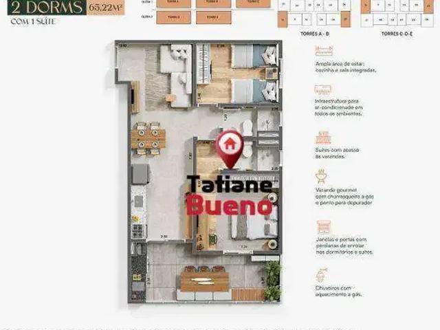 Apartamento para Venda em Ubatuba/SP Toninhas 2 Quartos