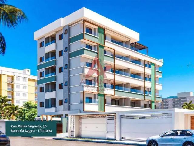 Apartamento para Venda em Ubatuba/SP Barra da Lagoa 2 Quartos