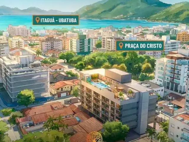 Apartamento para Venda em Ubatuba/SP Itaguá 1 Quartos