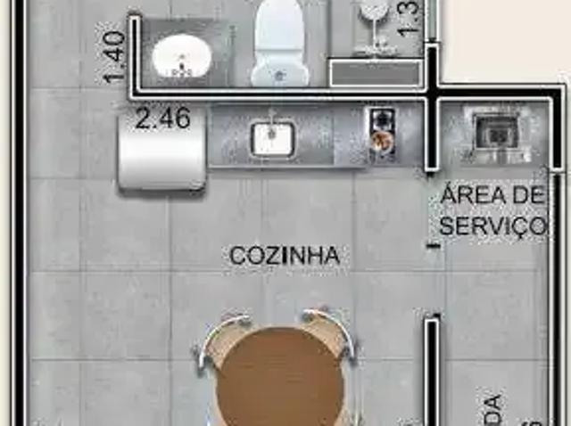 Apartamento para Venda em Ubatuba/SP Perequê Açu 1 Quartos