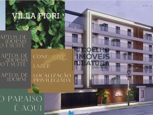 Apartamento para Venda em Ubatuba/SP Perequê Açu 2 Quartos