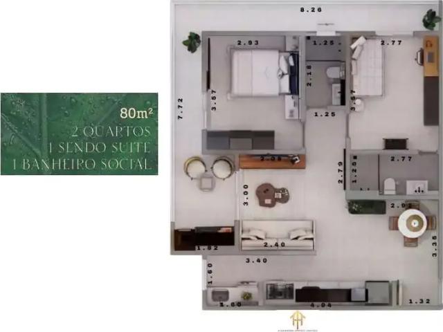 Apartamento para Venda em Ubatuba/SP Perequê Açu 2 Quartos