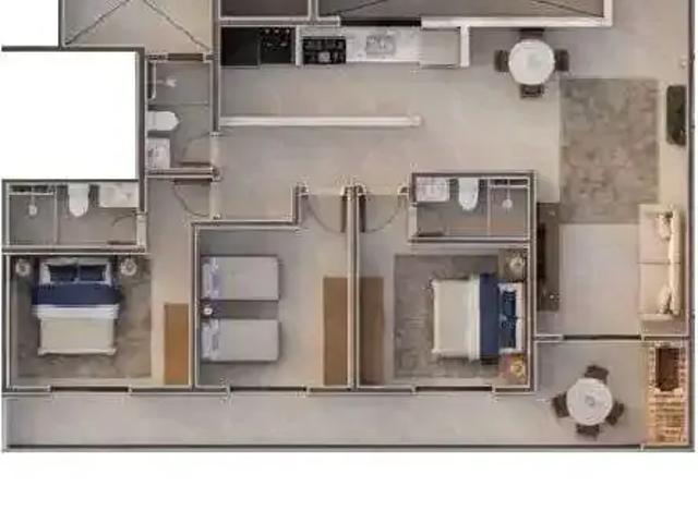 Apartamento para Venda em Ubatuba/SP Perequê Açu 3 Quartos