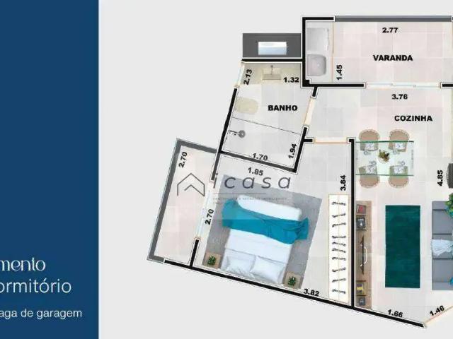 Apartamento para Venda em Ubatuba/SP Praia Grande 1 Quartos