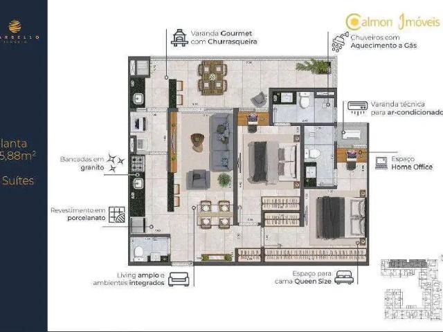 Apartamento para Venda em Ubatuba/SP Praia Grande 2 Quartos