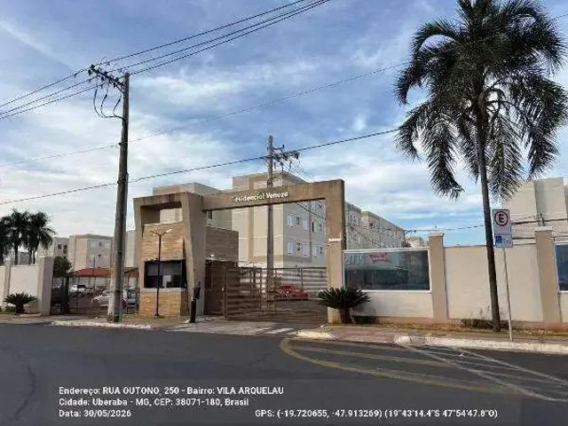 Apartamento para Venda em Uberaba/MG Vila Arquelau 2 Quartos