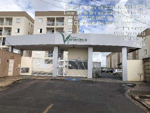 Apartamento para Venda em Uberlândia/MG Jardim Europa 2 Quartos