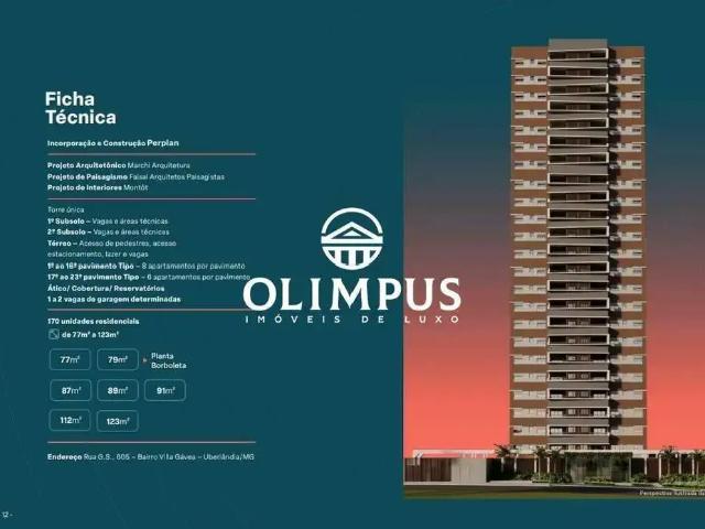 Apartamento para Venda em Uberlândia/MG Morada da Colina 3 Quartos