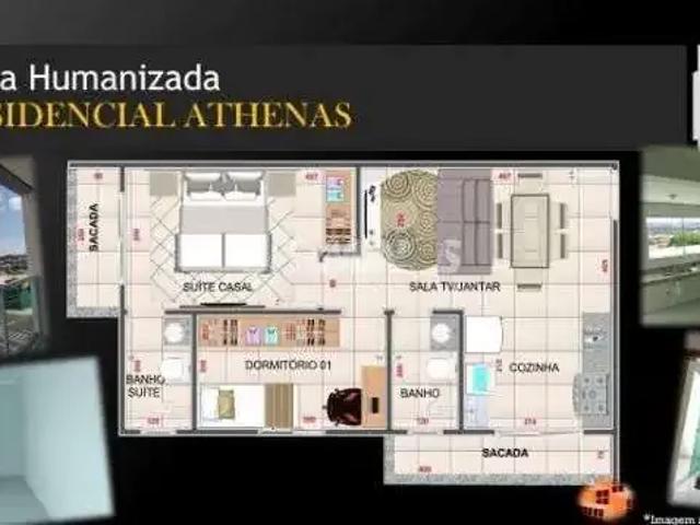 Apartamento para Venda em Uberlândia/MG Osvaldo Rezende 2 Quartos