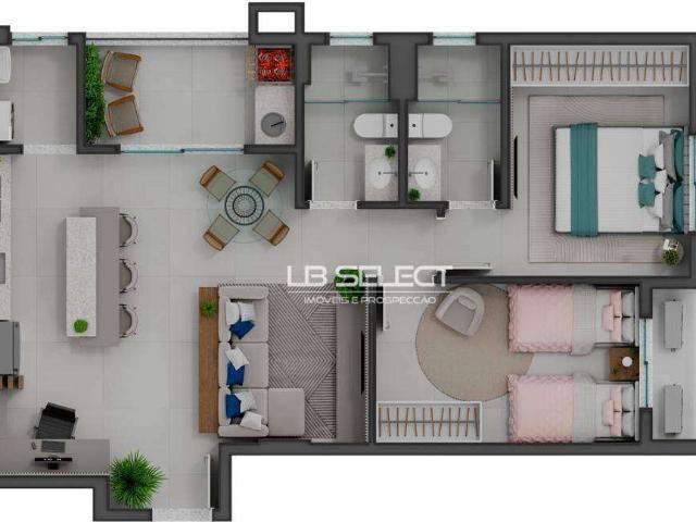 Apartamento para Venda em Uberlândia/MG Patrimônio 2 Quartos
