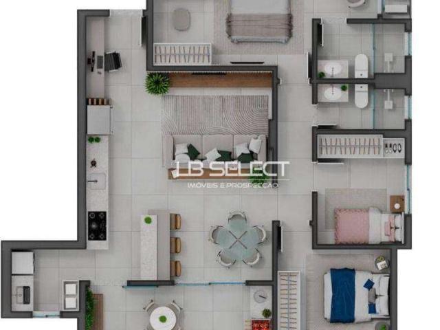 Apartamento para Venda em Uberlândia/MG Patrimônio 3 Quartos