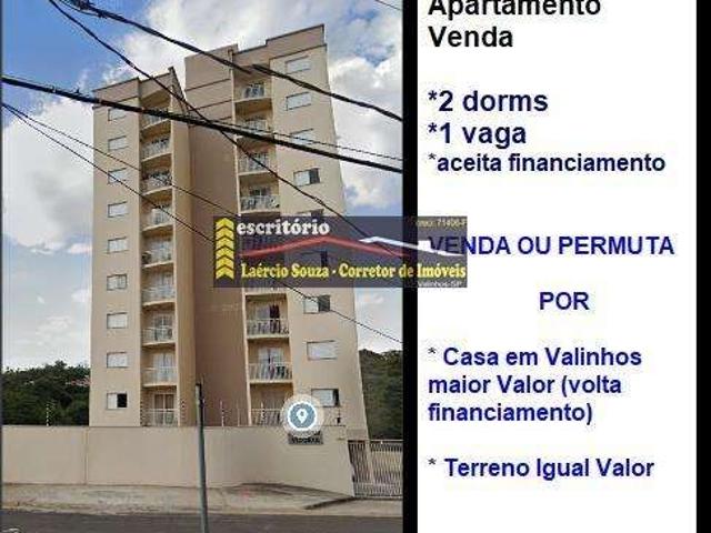 Apartamento para Venda em Valinhos/SP Ortizes 2 Quartos