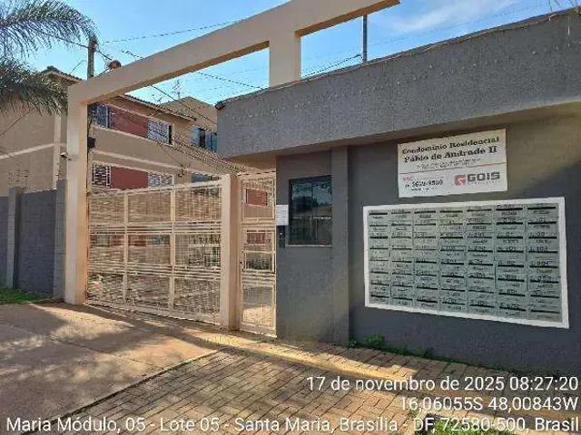 Apartamento para Venda em Valparaíso de Goiás/GO Setor de Chácaras Anhangüera C 2 Quartos