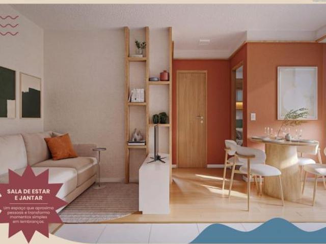Apartamento para venda em Veneza de 35.00m² com 2 Quartos e 1 Garagem