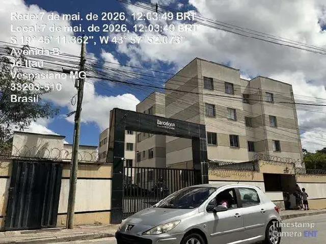 Apartamento para Venda em Vespasiano/MG Bonsucesso 2 Quartos