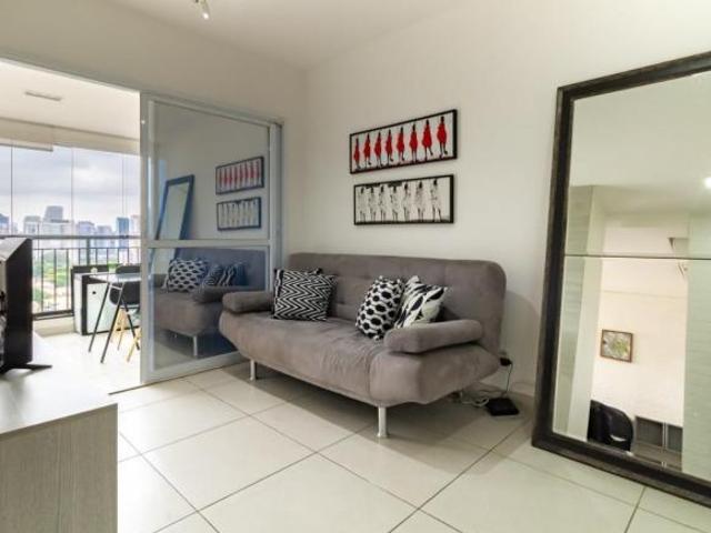 Apartamento para venda em Vila Cordeiro com 1 quarto, 36m²