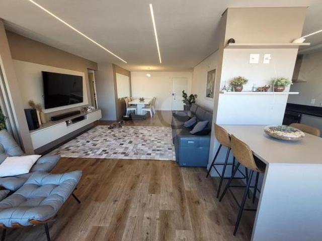 Apartamento para venda em Vila Assunção de 135.14m² com 3 Quartos, 2 Suites e 2 Garagens