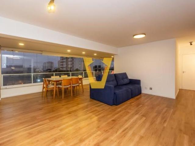 Apartamento para venda em Vila Gumercindo com 4 quartos, sendo 3 suítes, 124m²