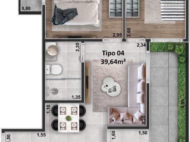 Apartamento para venda em Vila Esperança em São Paulo São Paulo de 30.00m² com 1 Quarto