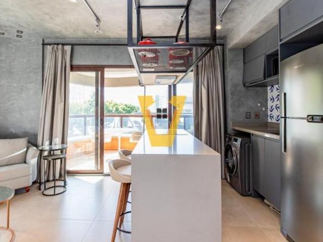 Apartamento para venda em Vila Olímpia com 1 quarto, sendo 1 suíte, 49m²