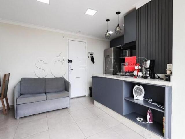 Apartamento para venda em Vila Olímpia de 48.00m² com 1 Quarto, 1 Suite e 1 Garagem
