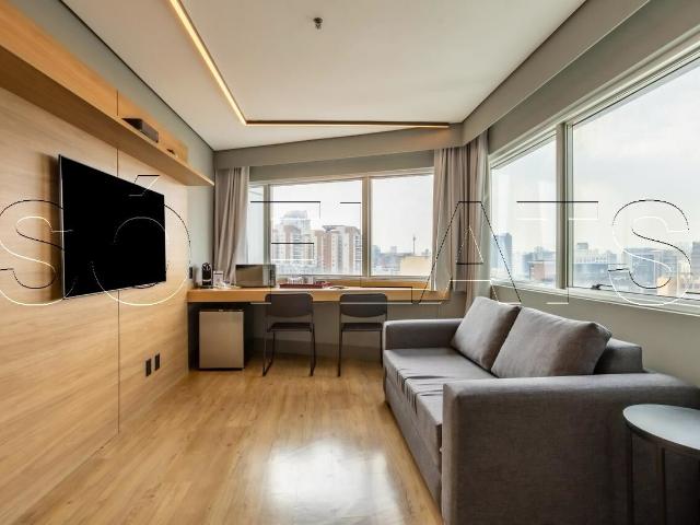 Apartamento para venda em Vila Olímpia em São Paulo São Paulo de 30.00m² com 1 Quarto, 1 Suíte e 1 Garagem