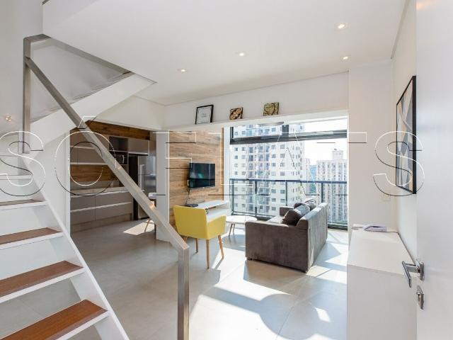 Apartamento para venda em Vila Olímpia em São Paulo São Paulo de 62.00m² com 1 Quarto, 1 Suíte e 1 Garagem