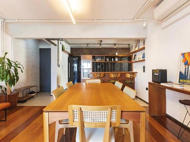 Apartamento para venda em Vila Madalena com 3 quartos, sendo 1 suíte, 112m²
