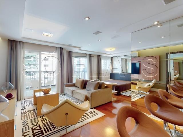Apartamento para venda em Vila Nova Conceição em São Paulo São Paulo de 76.00m² com 1 Quarto, 1 Suíte e 2 Garagens