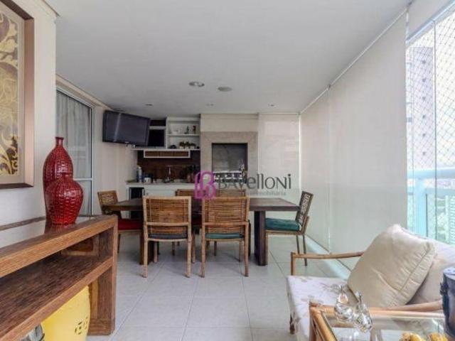 Apartamento para venda em Vila Romana de 184.00m² com 4 Quartos, 3 Suites e 3 Garagens