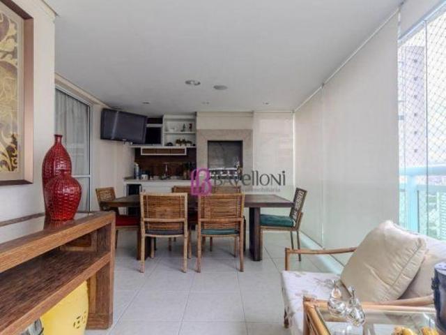 Apartamento para venda em Vila Romana de 184.00m² com 4 Quartos, 3 Suites e 3 Garagens