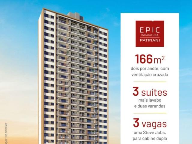 Apartamento para venda em Vila Vitória Ii em Indaiatuba São Paulo de 166.00m² com 3 Quartos, 3 Suítes e 3 Garagens
