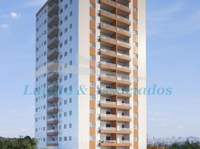 Apartamento para Venda Guilhermina, Praia Grande SP 02 dormitórios sendo 01 suíte, sala, cozinha, WC