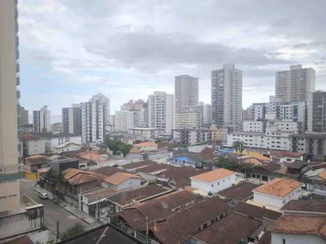 Apartamento para venda possui 48 metros quadrados com 1 quarto em Aviação Praia Grande São Paulo