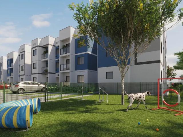Apartamento para venda possui 48 metros quadrados com 2 quartos