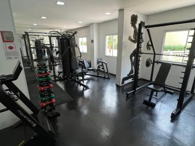 Apartamento para venda possui 57 metros quadrados com 2 quartos e 1 vaga