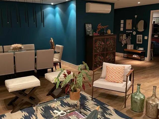 Apartamento para venda possui 202 metros com 3 dormitórios em Alphaville Santana de Parnaíba SP