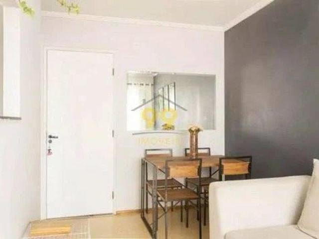 Apartamento para Venda por R$288.000,00 com 50m², 2 dormitórios e 1 vaga Campo grande, São paulo /