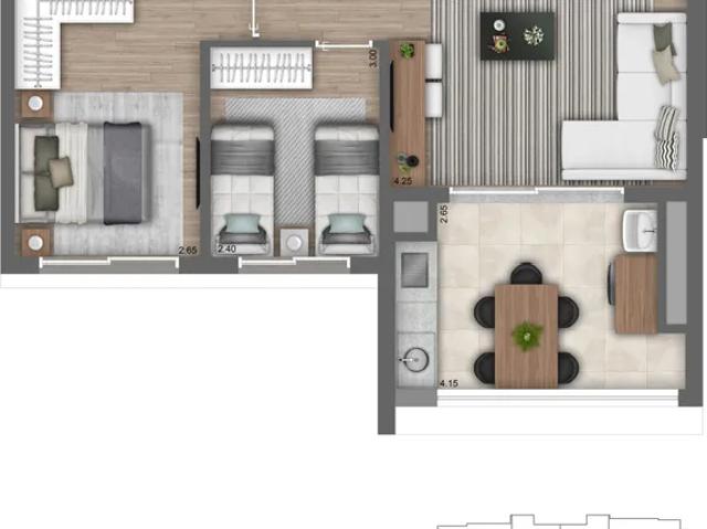Apartamento para venda tem 131 metros quadrados com 3 quartos em Vila Mariana São Paulo SP