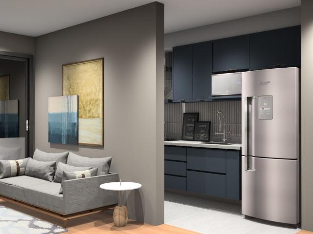 Apartamento para Venda/Aluguel com 1 quartos, 46 m² por R$ 438.000