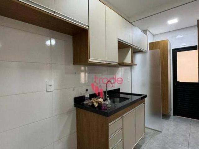 Apartamento para Vender de 02 Suítes no Bairro Jardim Nova Aliança Sul em Ribeirão Preto com Sacada