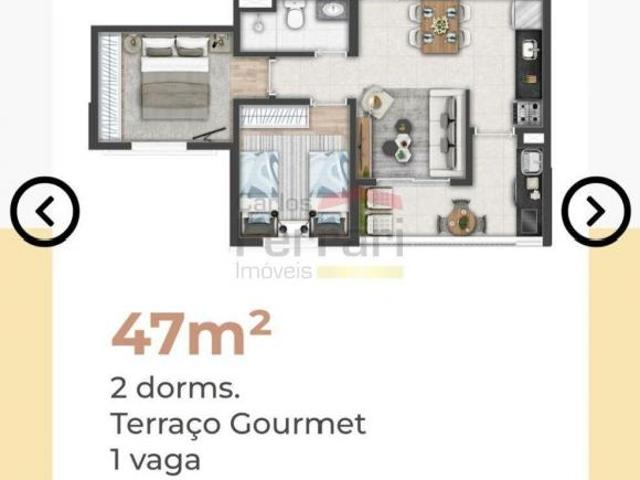 APARTAMENTO PARQUE MANDAQUI 47M2