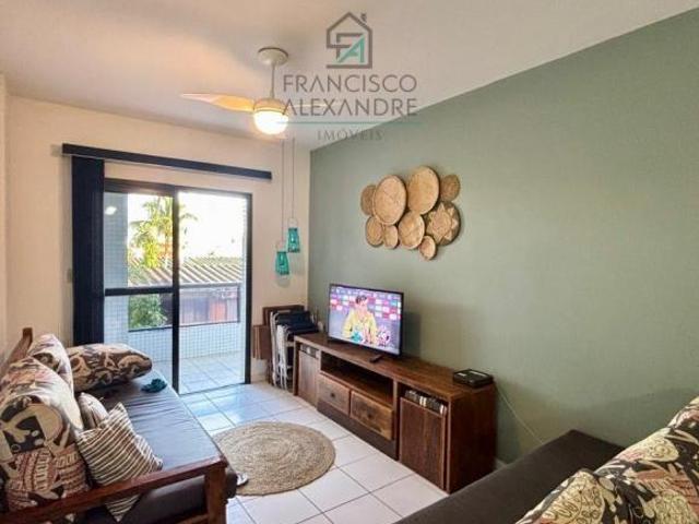 Apartamento pé na areia à venda em Bertioga