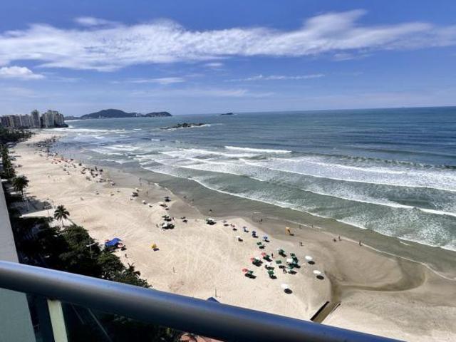 Apartamento pé na areia, com 2 quartos sendo 1 suíte a venda na pra