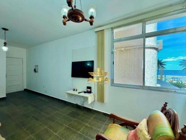 Apartamento Pé na Areia com Vista Mar na Praia das Astúrias – Alfa Imóveis Guarujá