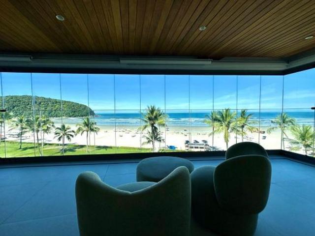 Apartamento Pé na Areia com Vista Panorâmica para o Mar | 5 Dormitórios | Riviera de São Lourenço
