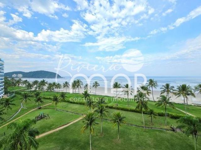APARTAMENTO PÉ NA AREIA, COM VISTA PARA O MAR, EM RIVIERA DE SÃO LOURENÇO